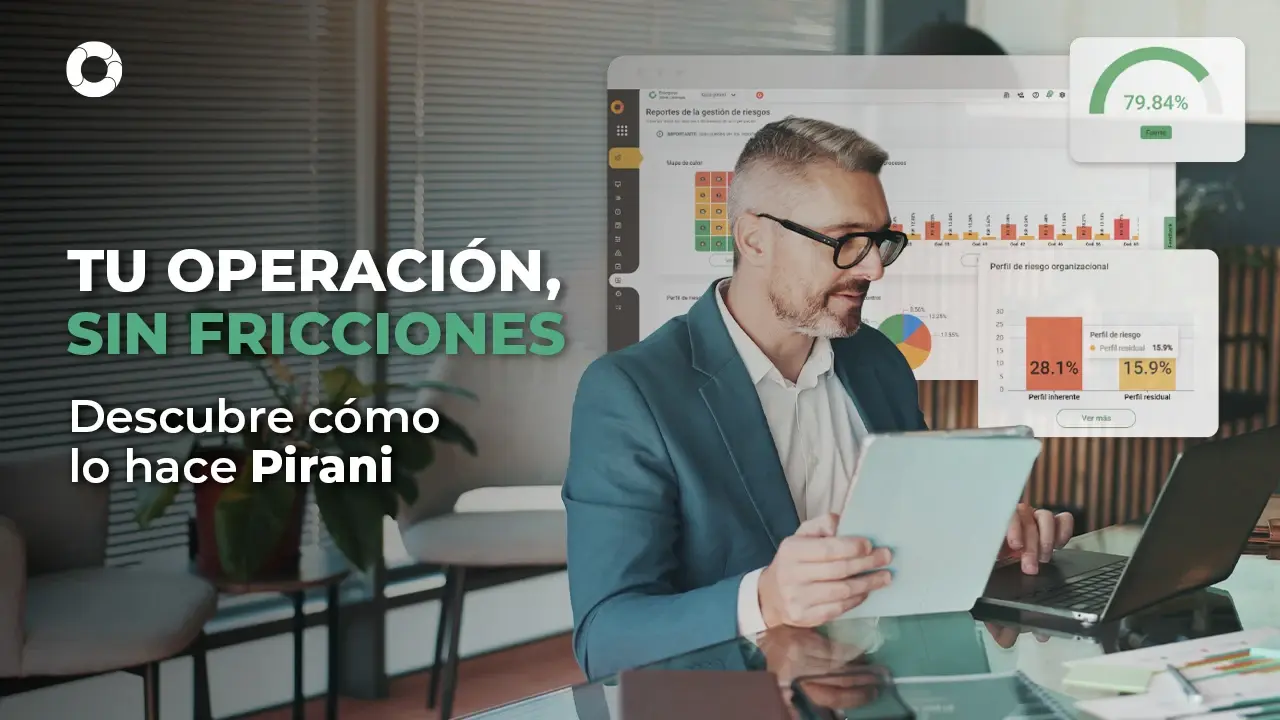 ¿Cómo Pirani simplifica la operación de la gestión de riesgos?